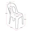 Pipee Stackable Plastic Chair | Epic Office Furniture
