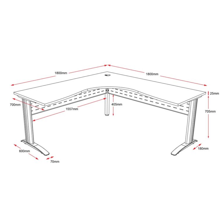 Rapid Span Corner Workstation - Epic Office Furniture