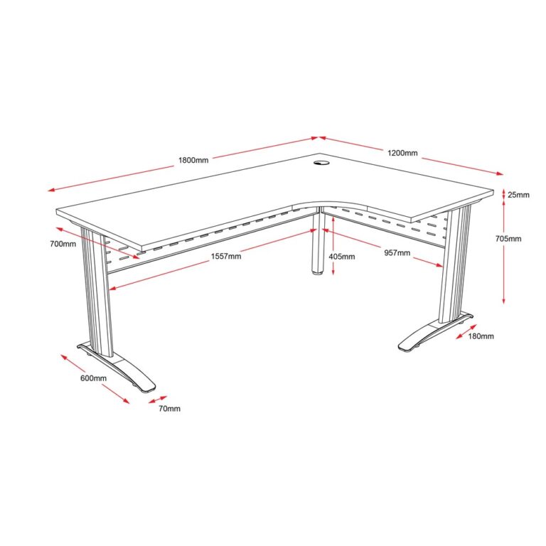 Rapid Span Corner Workstation - Epic Office Furniture