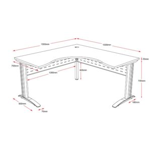Rapid Span Corner Workstation - Epic Office Furniture