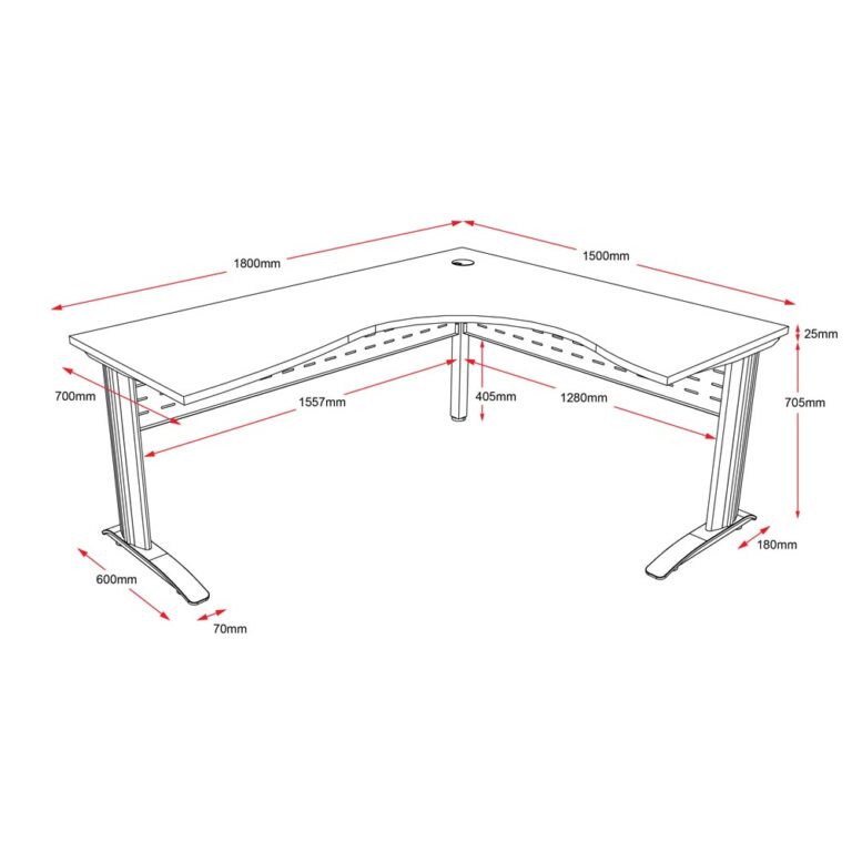 Rapid Span Corner Workstation - Epic Office Furniture