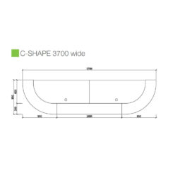 Executive C-Shape Reception Desk | Epic Office Furniture