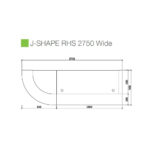 Executive J-Shape Reception Desk | Epic Office Furniture