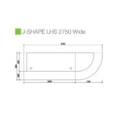 Executive J-Shape Reception Desk | Epic Office Furniture