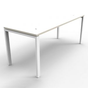 Deluxe Infinity Profile Leg 1 Person Workstation | Epic Office Furniture