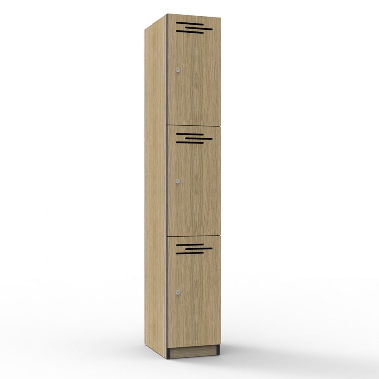 3 Door Melamine Locker | Fast Metro Delivery | Epic Office Furniture