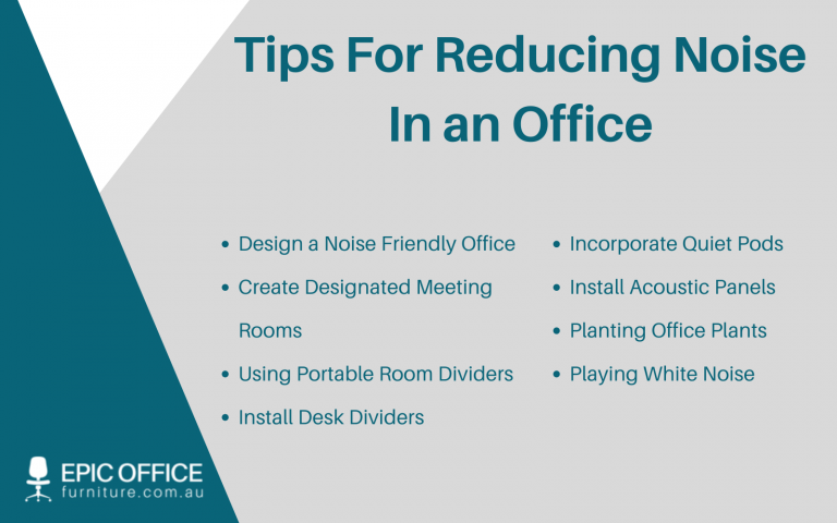 8 Simple Ways to Reduce Noise in Office Environments | Epic Office