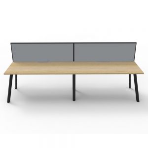 Eternity 2 Person Workstation & Screen - Epic Office Furniture