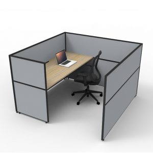 SHUSH30 Single Person Cubicle | Epic Office Furniture