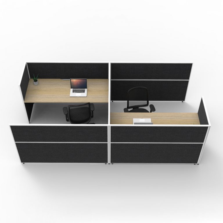 SHUSH30 2-Person Cubicle | Epic Office Furniture