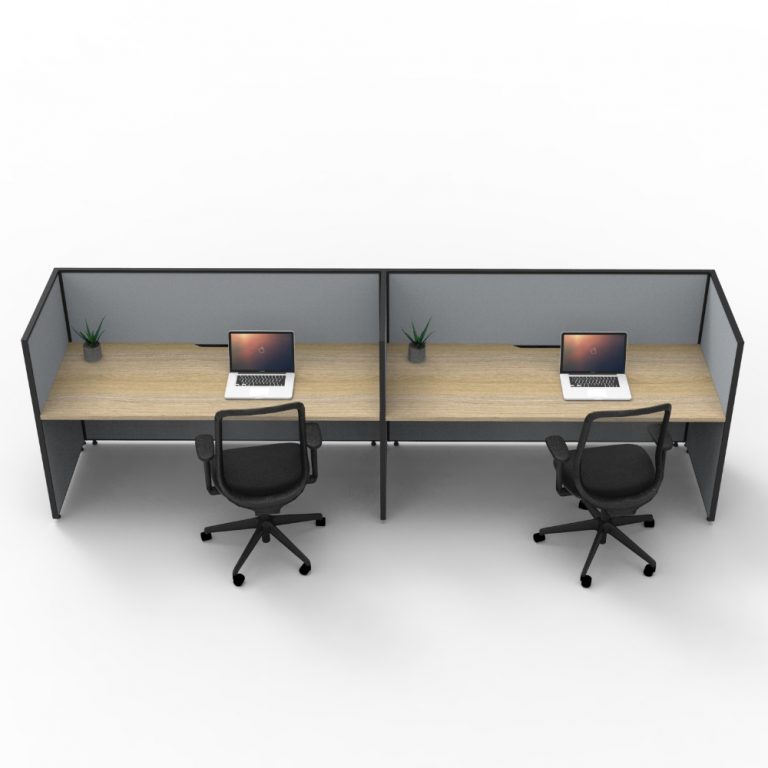 SHUSH30 2 Person Workstation | Epic Office Furniture