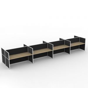 8 Person Workstations Australia | Large Office Bench Desks