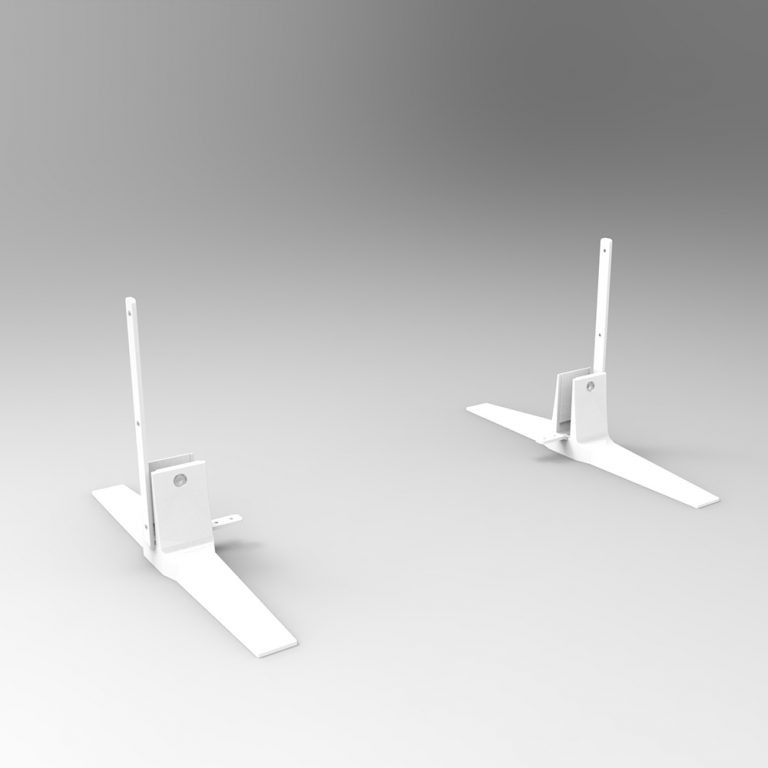 SHUSH30 Freestanding Screen Feet - Pair | Epic Office Furniture