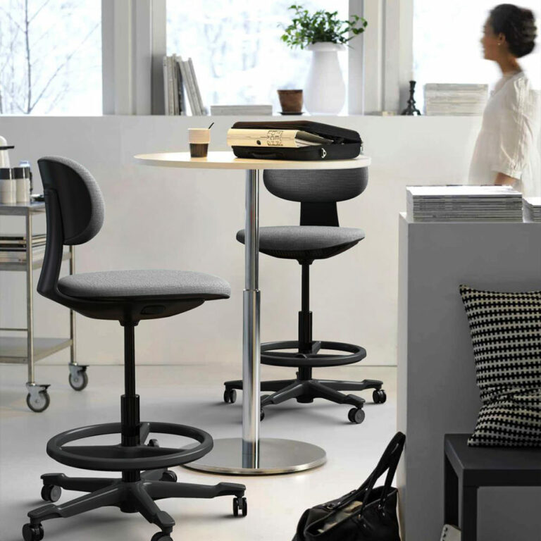 Yoyo Dark Grey Sit Stand Chair | Epic Office Furniture