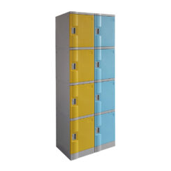 Steelco 4 Door ABS Plastic Locker | Epic Office Furniture