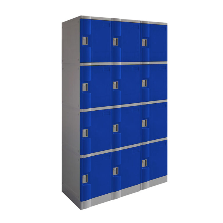 Steelco 4 Door ABS Plastic Locker - Triple | Epic Office Furniture