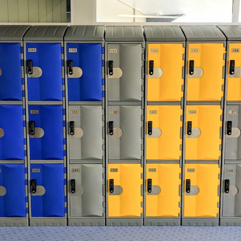 Steelco Heavy Duty Plastic Locker Sloping Top | Epic Office Furniture