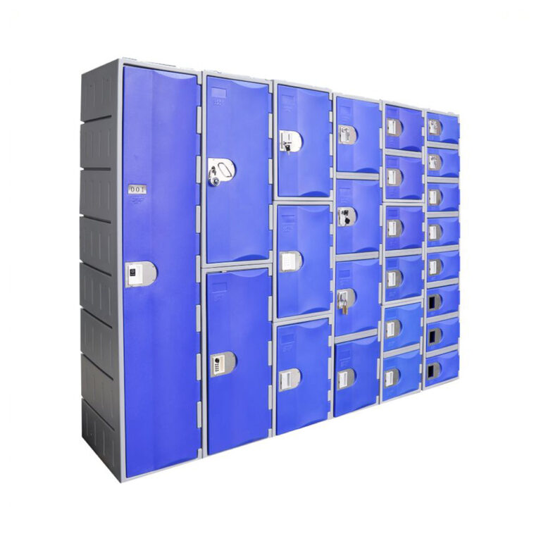 Steelco 3 Door Heavy Duty Plastic Locker | Epic Office Furniture