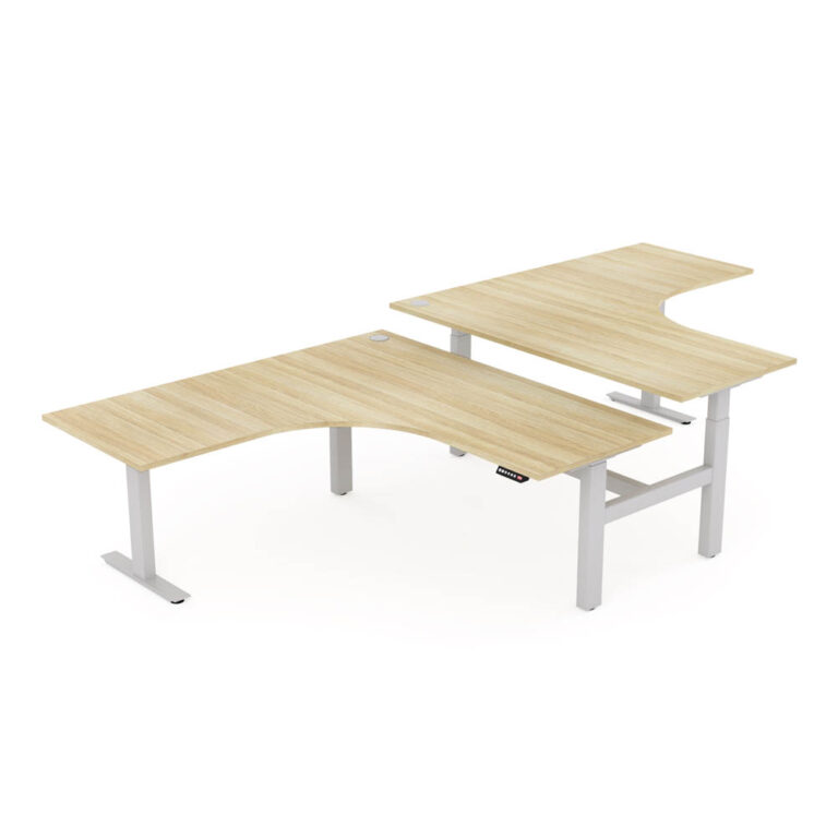 Agile Electric Back-to-Back Corner Workstation | Epic Office Furniture