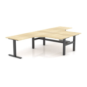 Agile Back-to-Back Corner Workstation | Epic Office Furniture