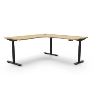 Halo+ Height Adjustable Corner Workstation | Epic Office Furniture