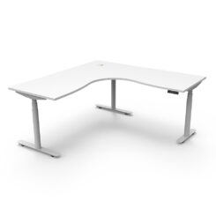 Halo+ Height Adjustable Corner Workstation | Epic Office Furniture