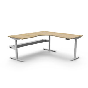 Halo+ Height Adjustable Corner Workstation | Epic Office Furniture