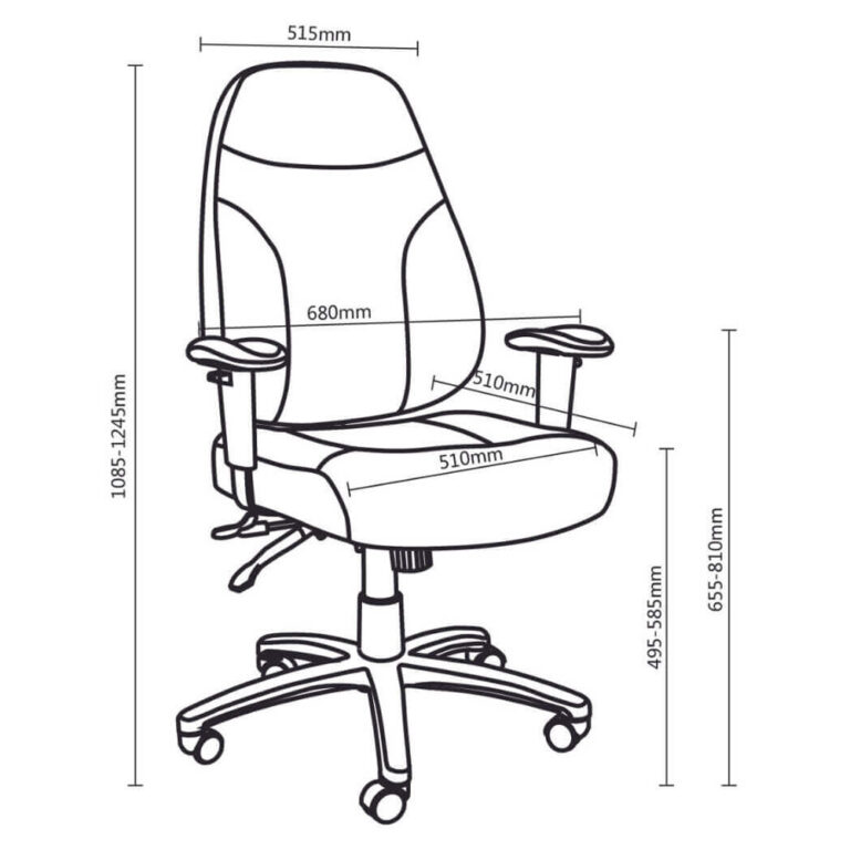 Preston Ergonomic Office Chair | Epic Office Furniture