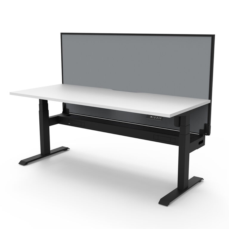 Boost Light Height Adjustable Desk with Screen | Epic Office Furniture