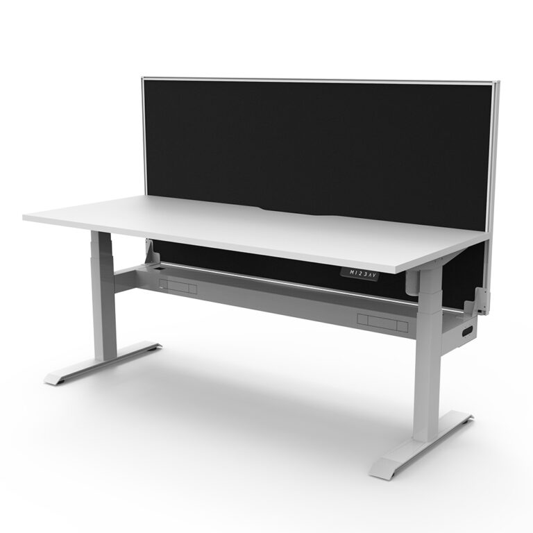 Boost Light Height Adjustable Desk with Screen | Epic Office Furniture