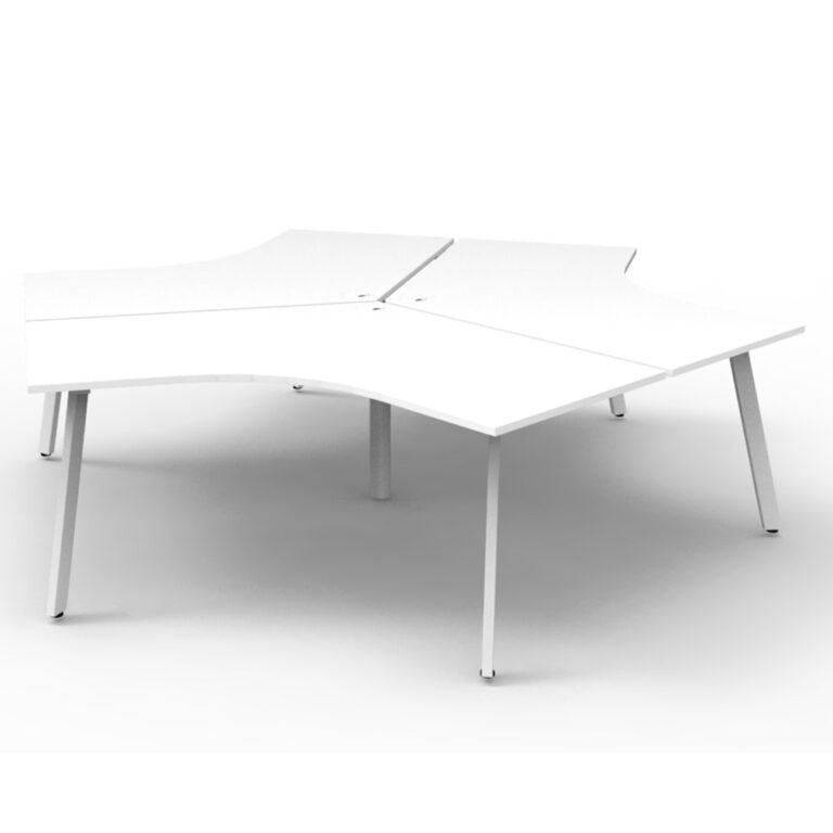 Eternity 3 Person 120 Degree Workstation | Epic Office Furniture