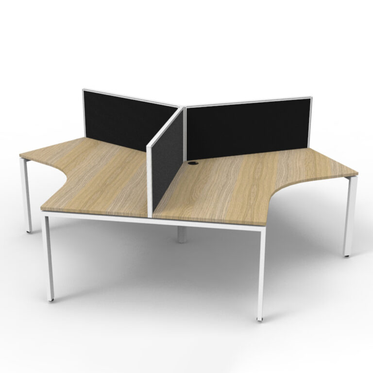 3 Person Desks - Office Workstations - Epic Office Furniture