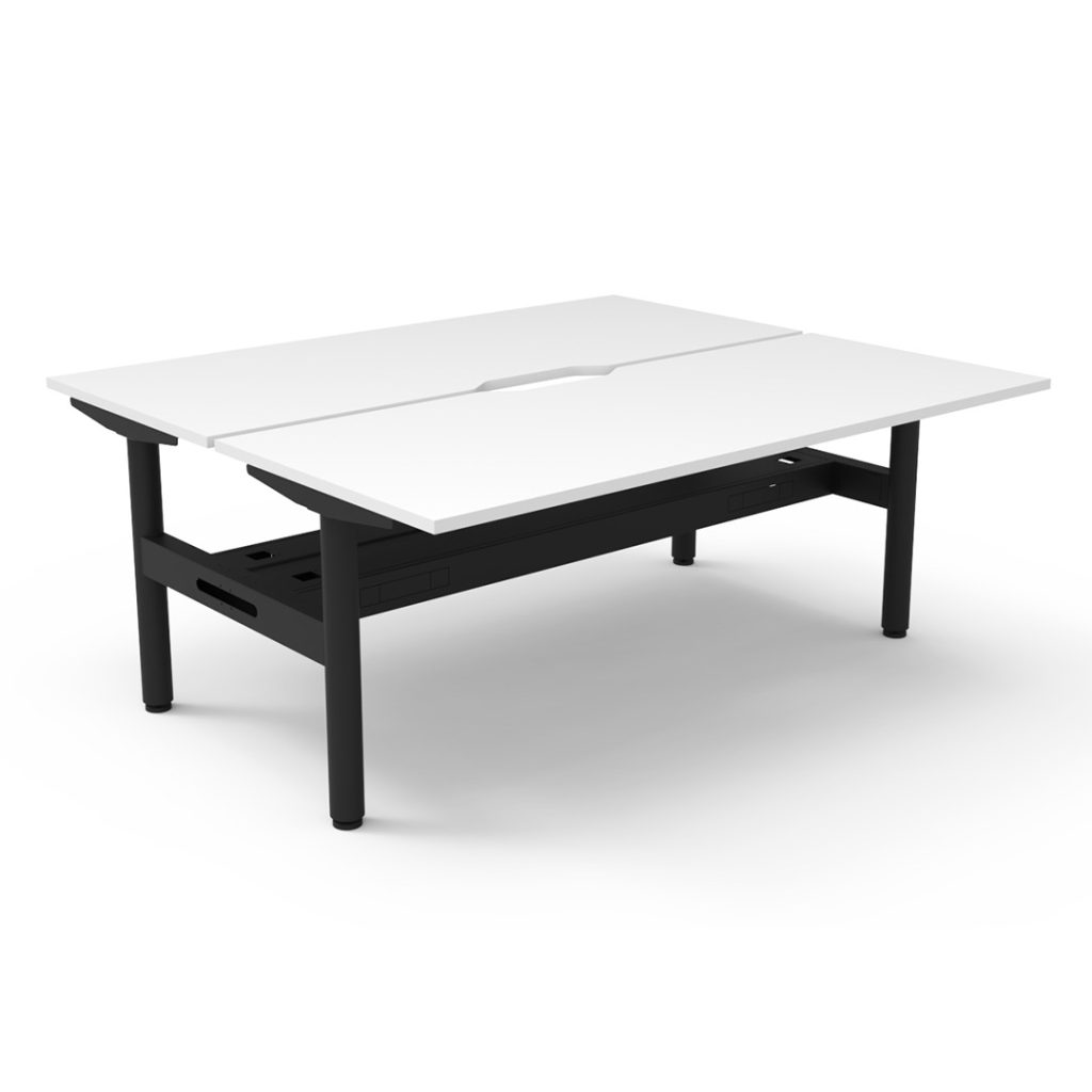 Halo Static Back to Back Workstation | Epic Office Furniture