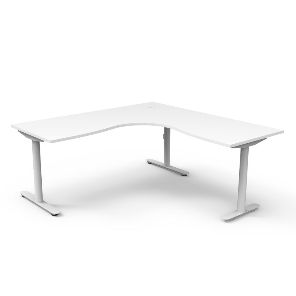 Halo Static Corner Workstation | Epic Office Furniture