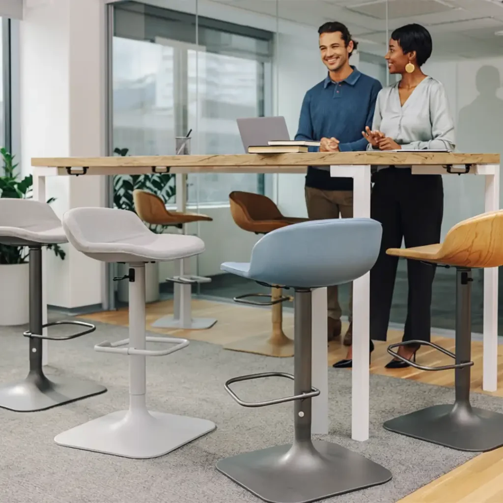 Commercial Stools for Flexible & Modern Workplace Seating